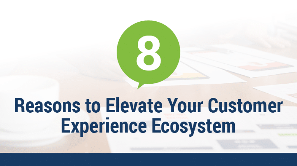 8 Reasons Why You Should Elevate Your Customer Experience Ecosystem