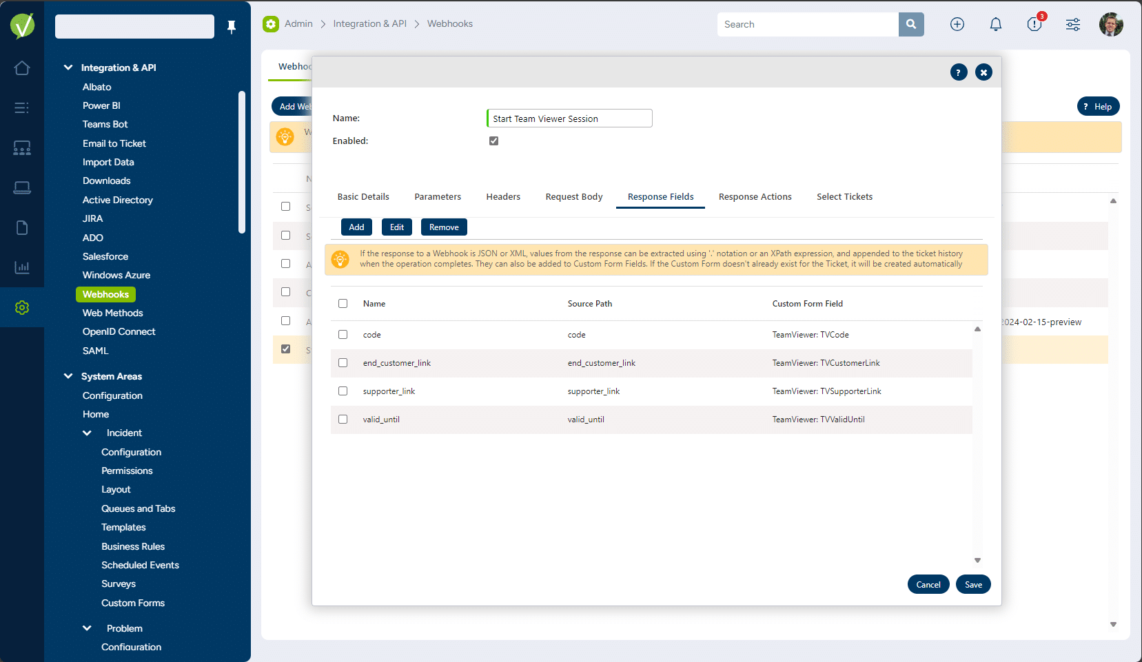 How to Integrate TeamViewer with Vivantio | Vivantio